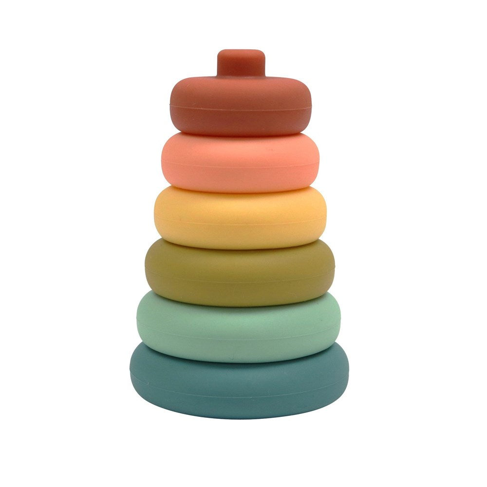 OB Designs Silicone Tower Stacker - Cherry – Little Delights Limited