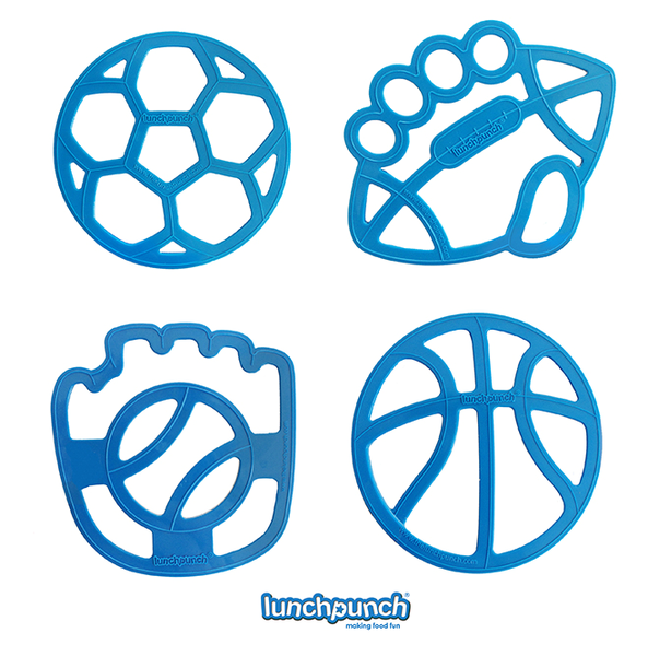 Lunch Punch Cutters - Sporty Set – Little Delights Limited